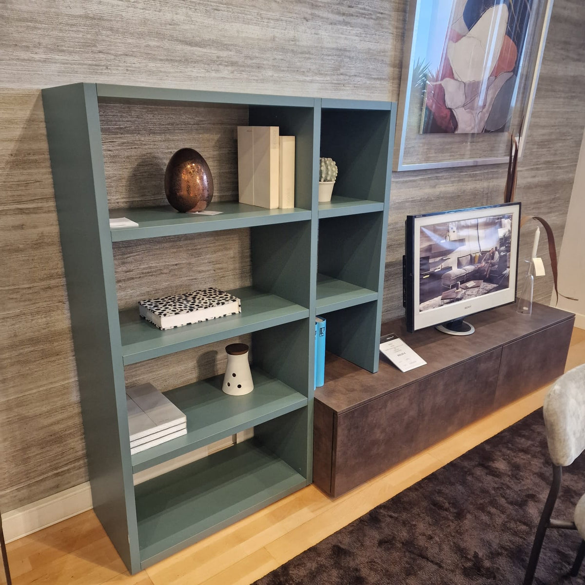 Base TV + Estante Atlante – Interforma